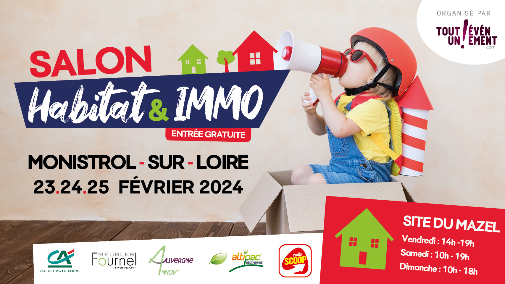 Salon de l’Habitat et de l’Immobilier de Monistrol-sur-Loire 2024 - Tout un Événement